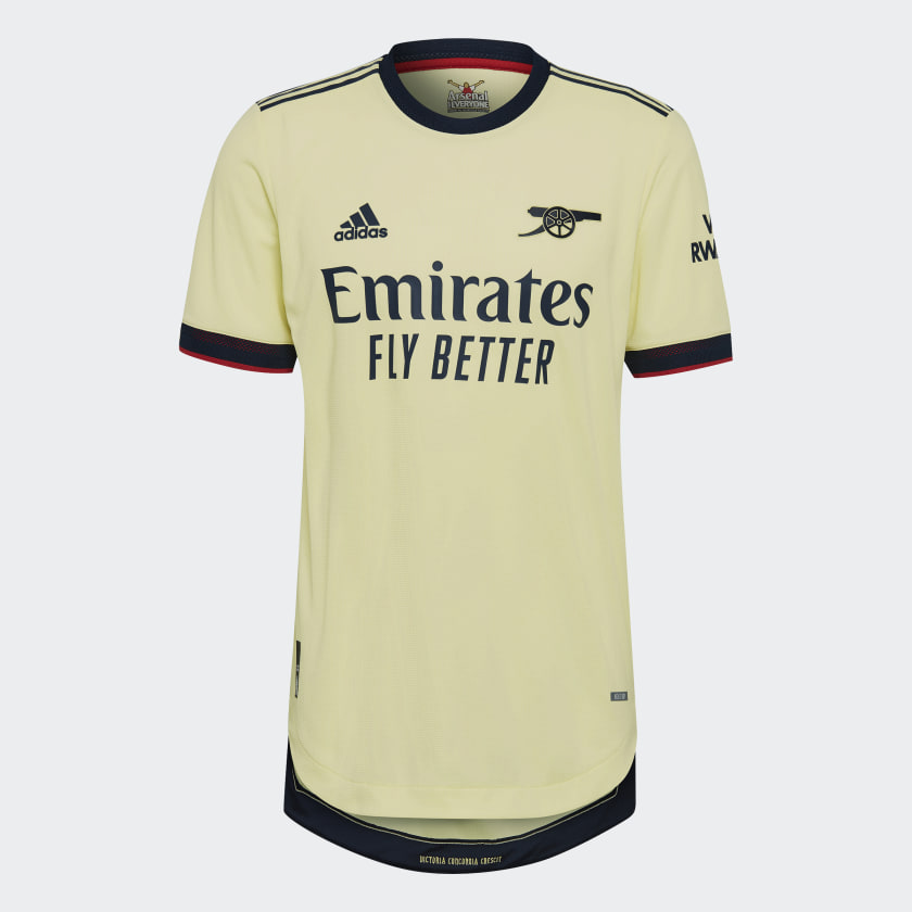 Arsenal uit shirt authentic HEATRDY - Voetbalshirts.com