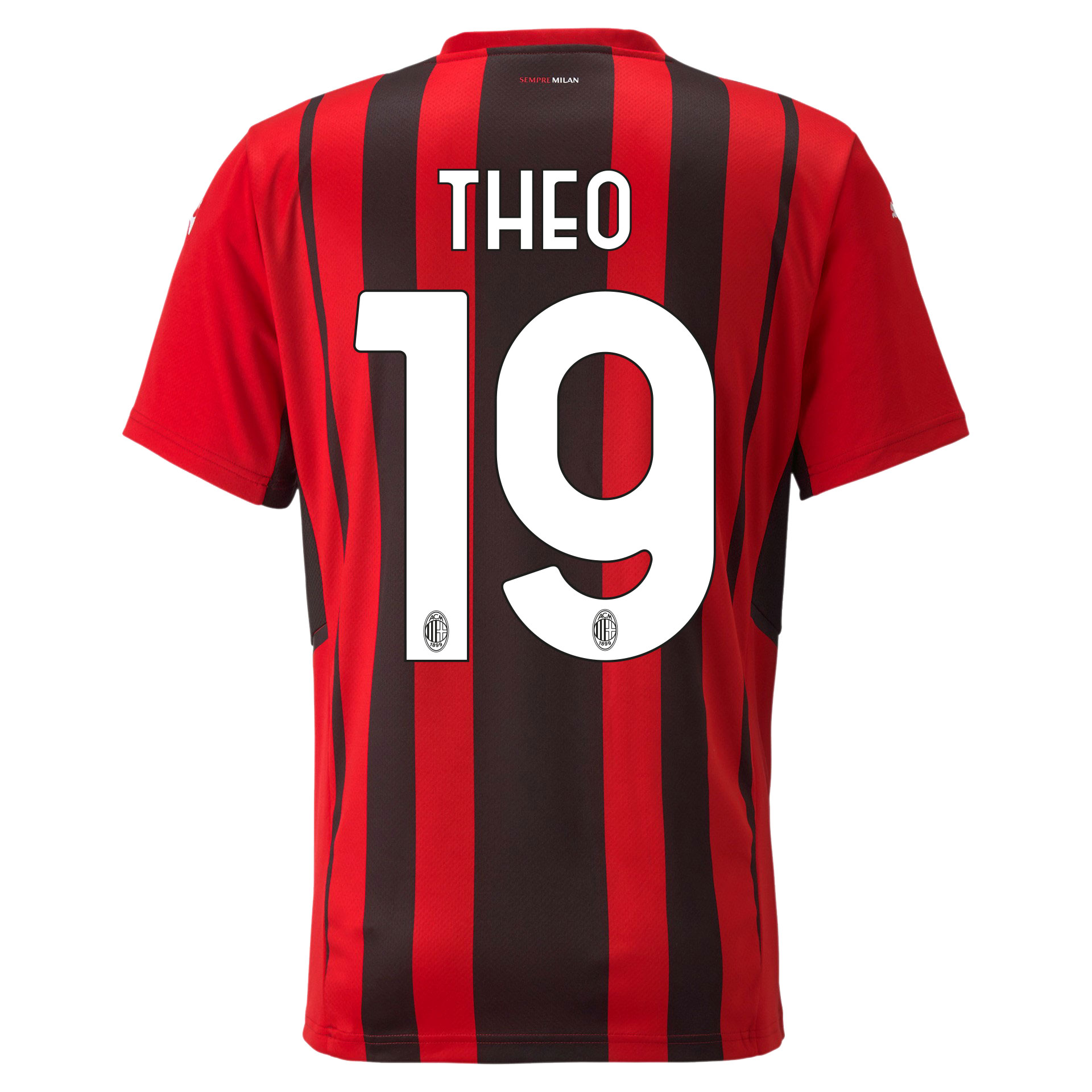 AC Milan thuis shirt Theo Hernandez - Voetbalshirts.com