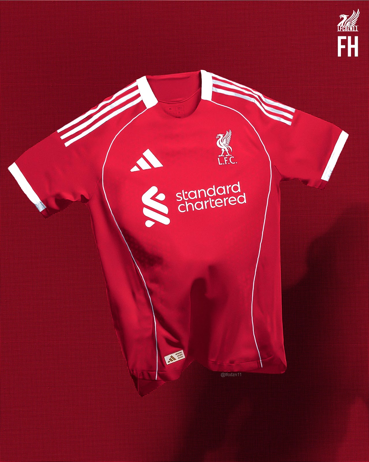 Liverpool FC thuisshirt 2025-2026 van adidas uitgelekt! - Voetbalshirts.com