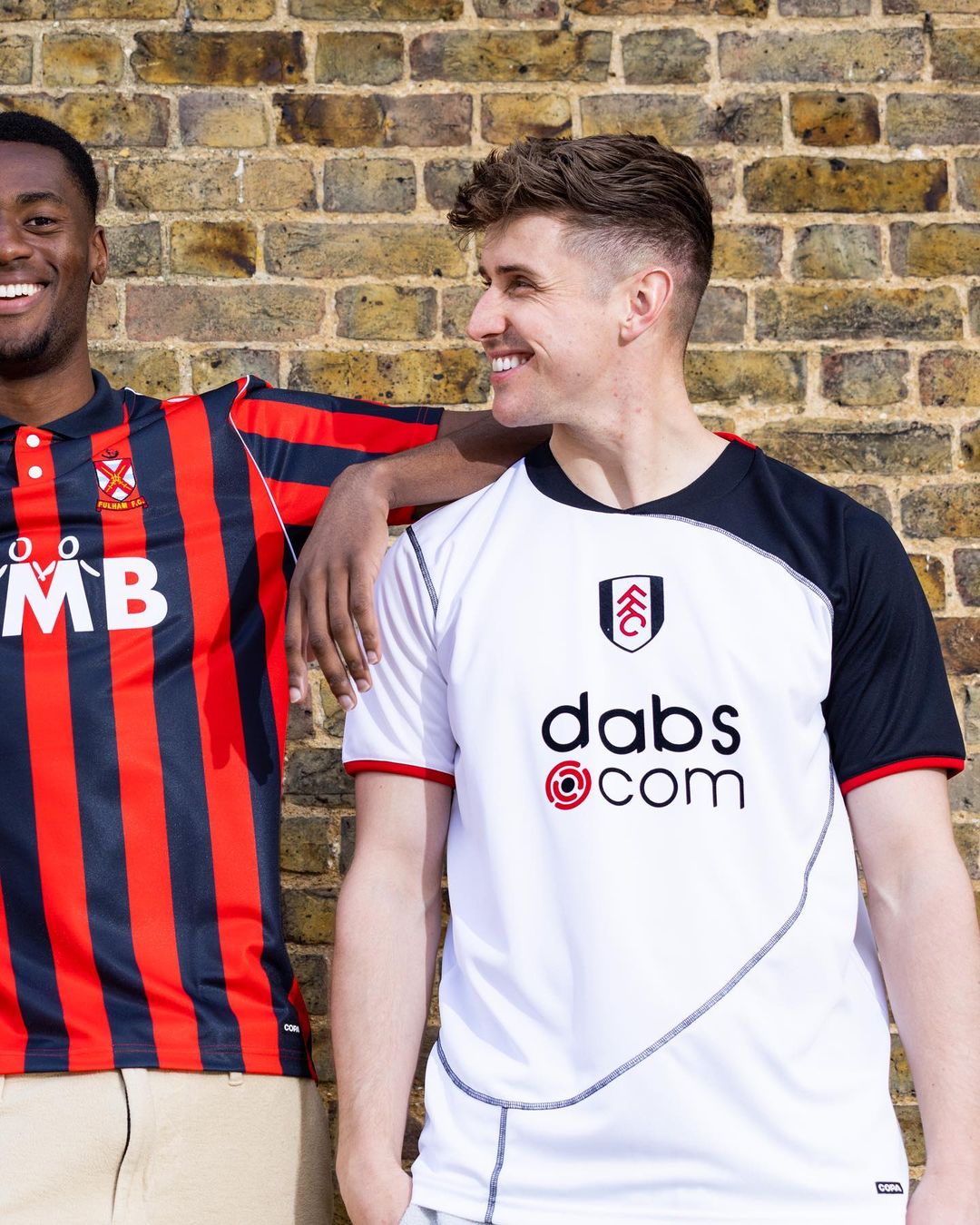 Dit zijn de Fulham FC retro voetbalshirts van COPA Football ...