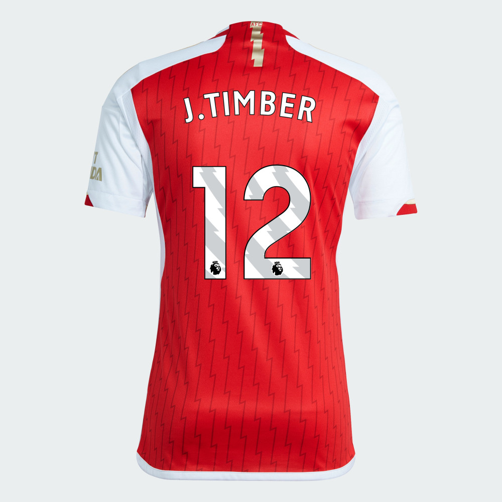 Arsenal voetbalshirt Jurriën Timber - Voetbalshirts.com